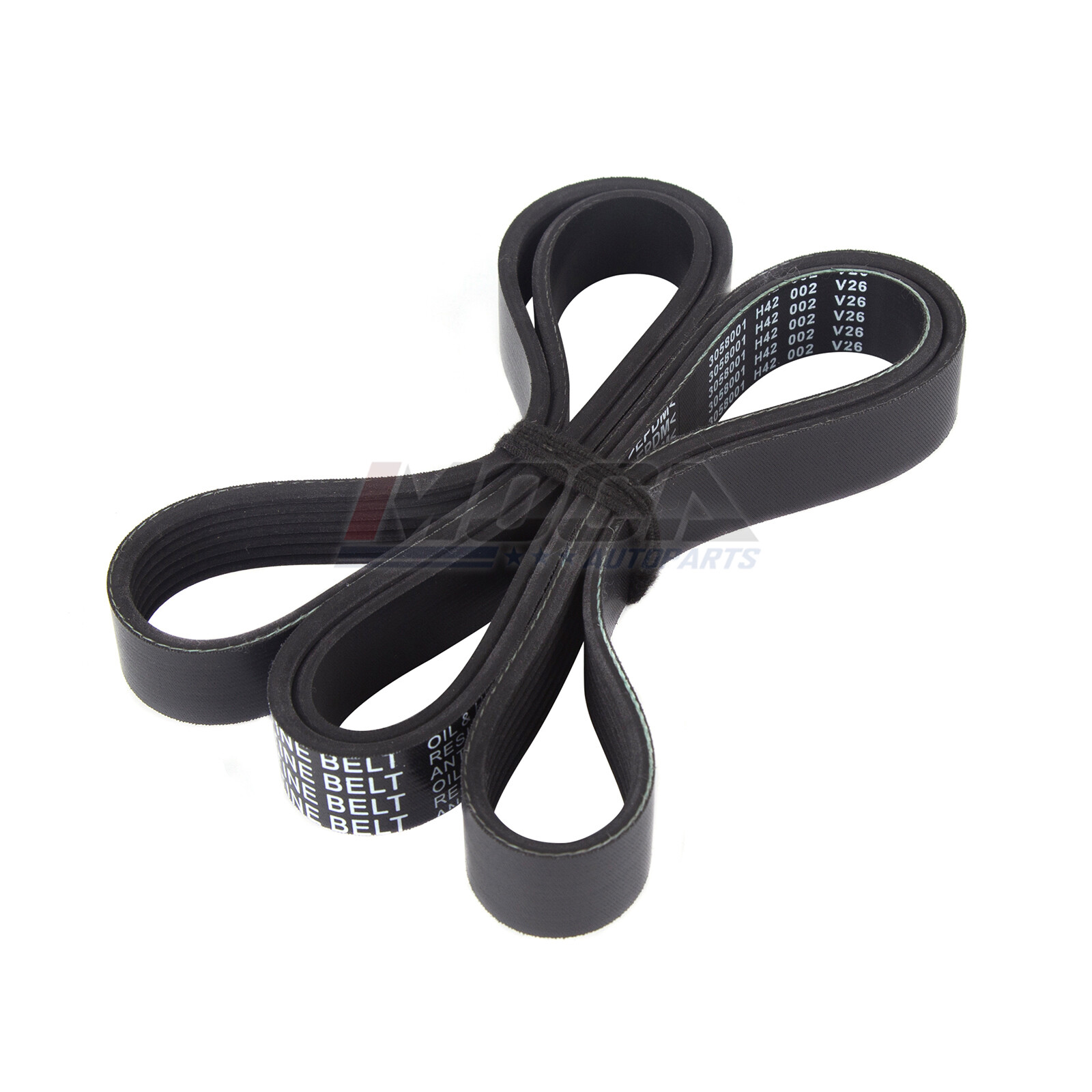 Serpentine Belt Fits 2003-2005 Honda Accord DX EX LX 2.4L GAS DOHC EPDM ...