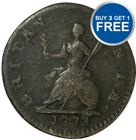 1771 - 1775 - 1 FARTHING - GEORGE III - CHOICE OF YEAR - GREAT BRITAIN ...
