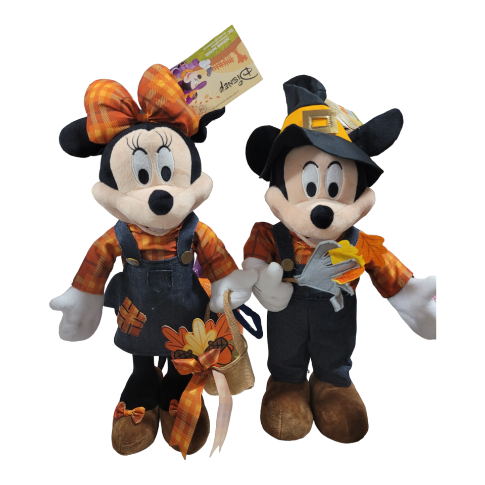 Disney Mickey & Minnie Mouse Fall Holiday Thanksgiving Decorations 24 ...