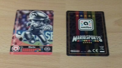 AMIIBO MARIOSPORTS SUPER STARS MARIO ARGENT N 81 | eBay
