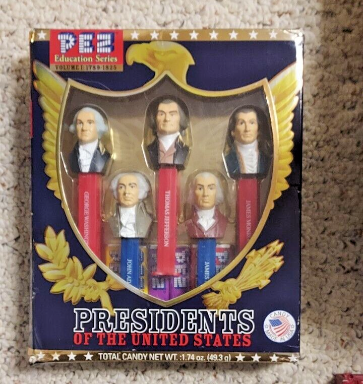 PEZ Education Series Presidents of the United States Volume 1: 1789 ...
