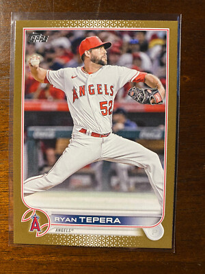 2022 Topps Update Ryan Tepera #US241 Gold /2022 Los Angeles Angels | eBay