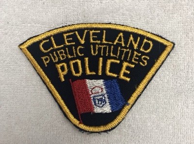 Vintage Original Cleveland Public Utilities Police Department Patch | eBay