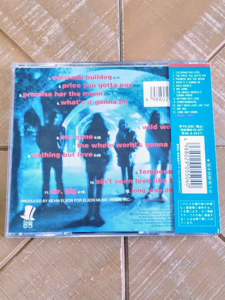 MR.BIG CD Bump Ahead (Includes special color booklet) | eBay