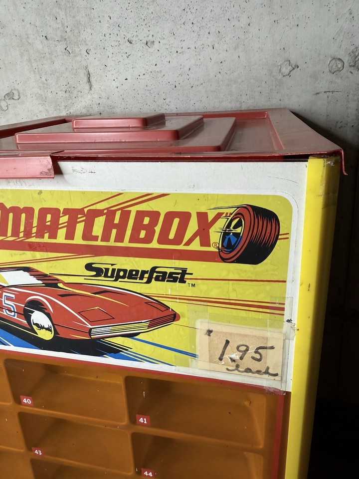 1970 Matchbox Superfast Store Display 84 Slots All Original | eBay