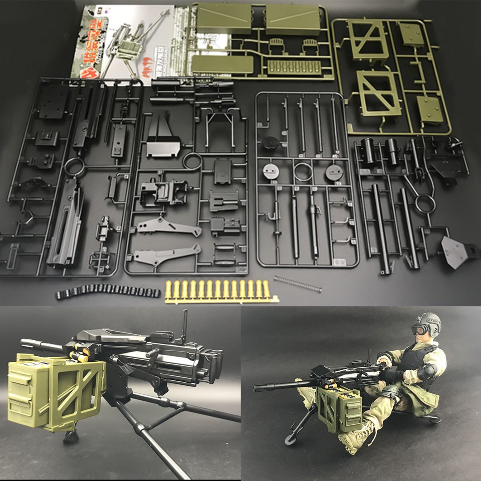 4D 1:6 Scale Mk 19 Grenade Launcher Model Military US Army MK19 kit | eBay