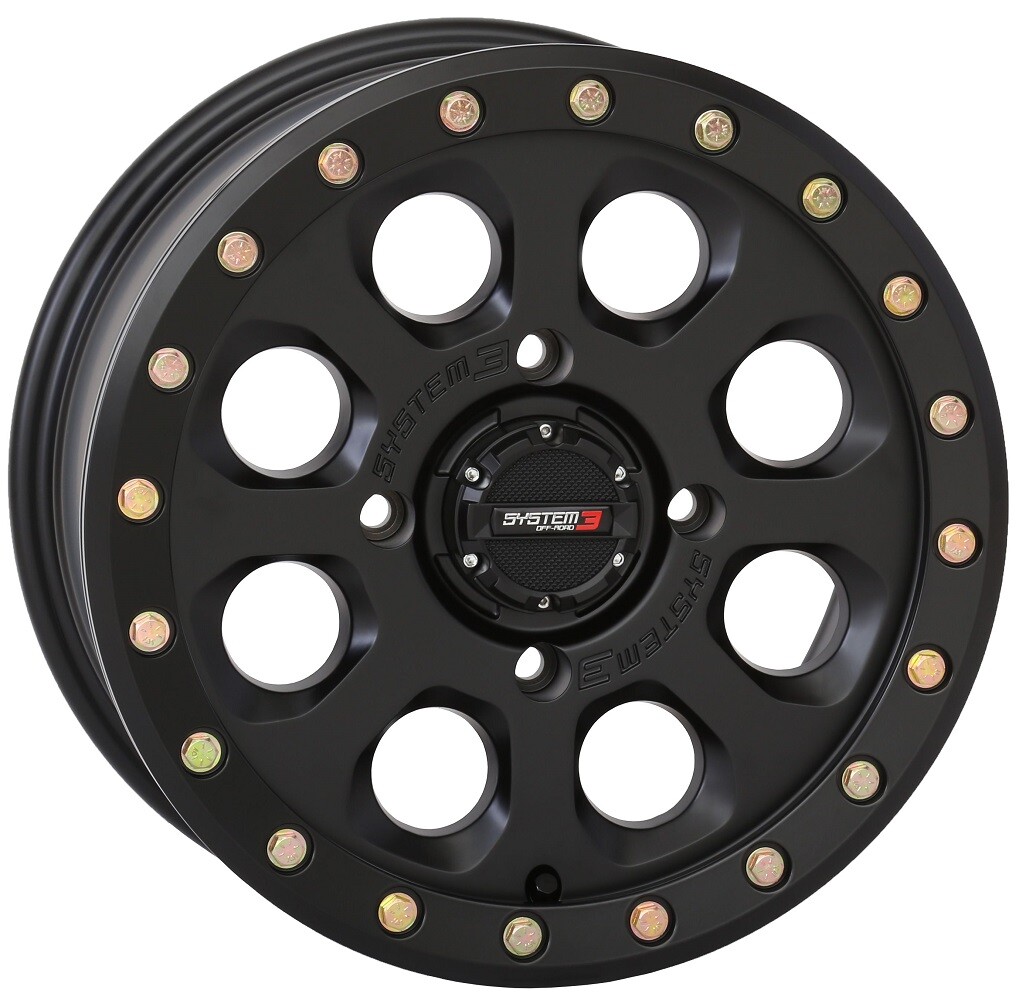 System 3 SB-7 15"Wheels Bk 6+1 35"RocScraper Sticky Tires Mule Pro FXT ...