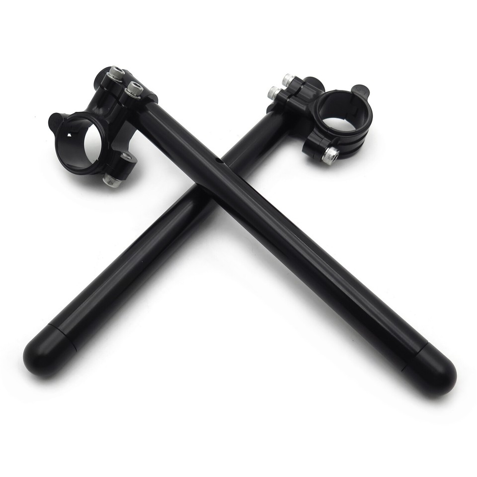 37mm Black Riser Clip on ons & handle bar For BMW S1000 RR 09-14 ...