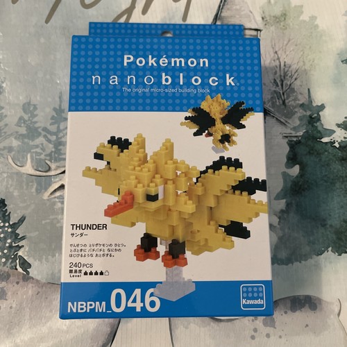 NEW Nanoblock Pokemon Series Thunder NBPM_046 building blocks set Kawada japan | eBay