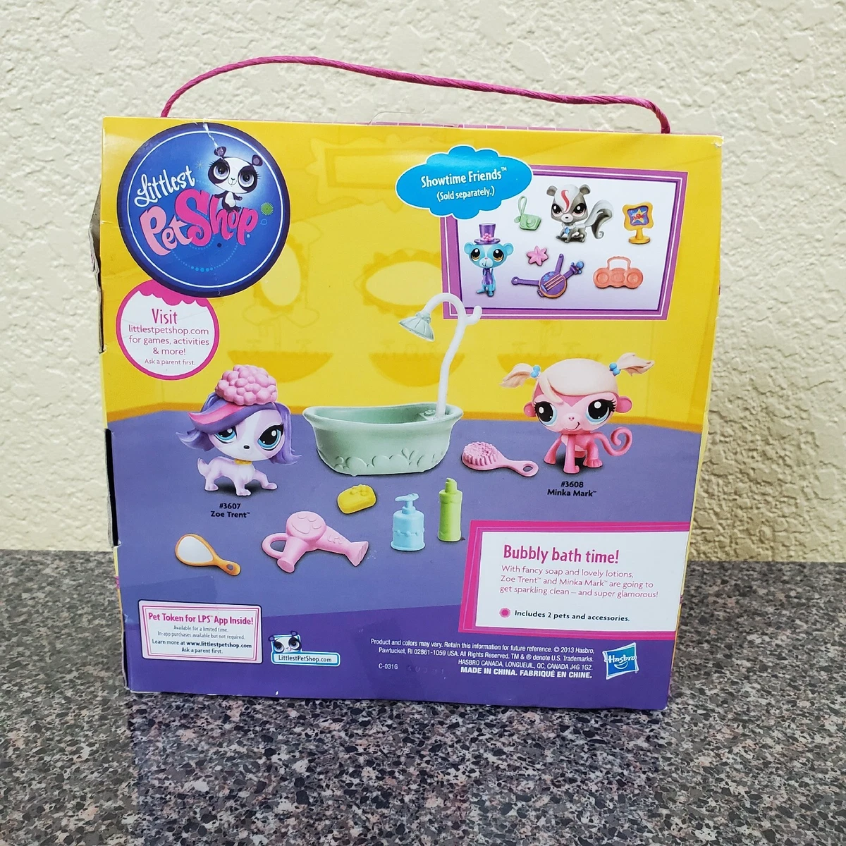 Littlest Pet Shop Tokens Minka Mark