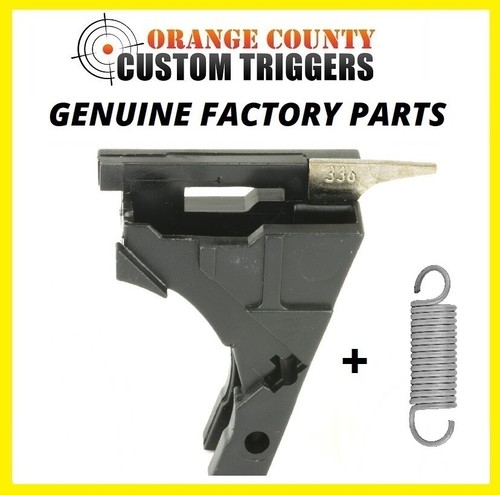Glock OEM Trigger Housing 9mm and Trigger Spring Gen-1/2/3 17/19/26/34 ...