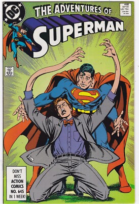 The Adventures of Superman #458: DC Comics. (1989) VF NM (9.0) | eBay