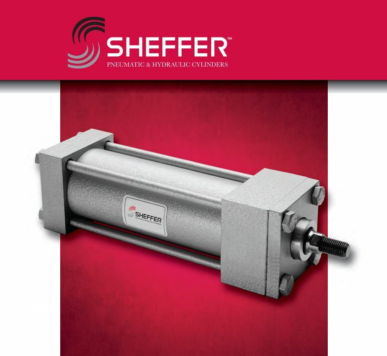 Lot of 2 Pieces NEW Sheffer Model 2AC1.5 2" Bore Heavy Duty Pneumatic ...