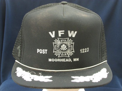 trucker hat baseball cap VFW POST MOORHEAD MN retro style coo nice rare ...