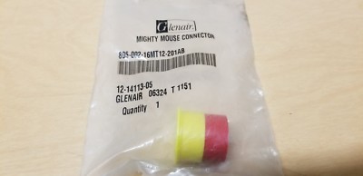 Glenair Mil Spec Mighty Mouse 6Pos. Circular Connector Plug 805-002 ...