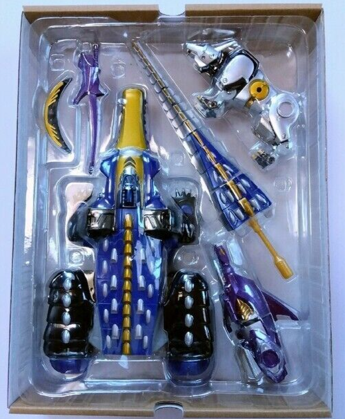 Power Rangers DX GAO HUNTER Blue Gaoranger Megazord Figure Toy BANDAI ...