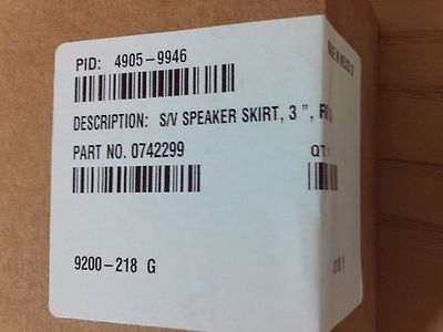 Simplex 4905-9946 TrueAlert Red Speaker Skirt 3" 0742299 #1B-1201-Y4 | eBay