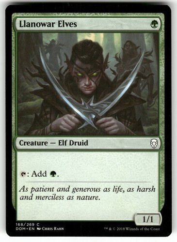 Llanowar Elves 168 Dominaria Magic the Gathering MTG | eBay