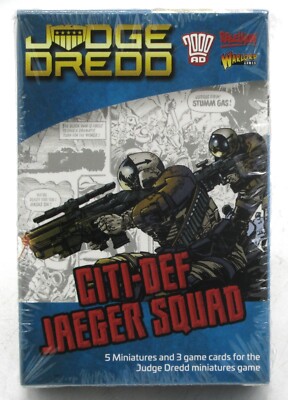 Judge Dredd 652410212 Citi-Def Jaeger Squad (Expansion) Warlord Games ...