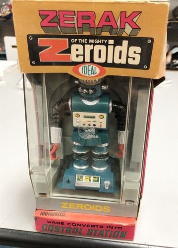 1960s IDEAL ZEROIDS ZERAK ROBOT COMPLETE IN ORIGINAL BOX | eBay
