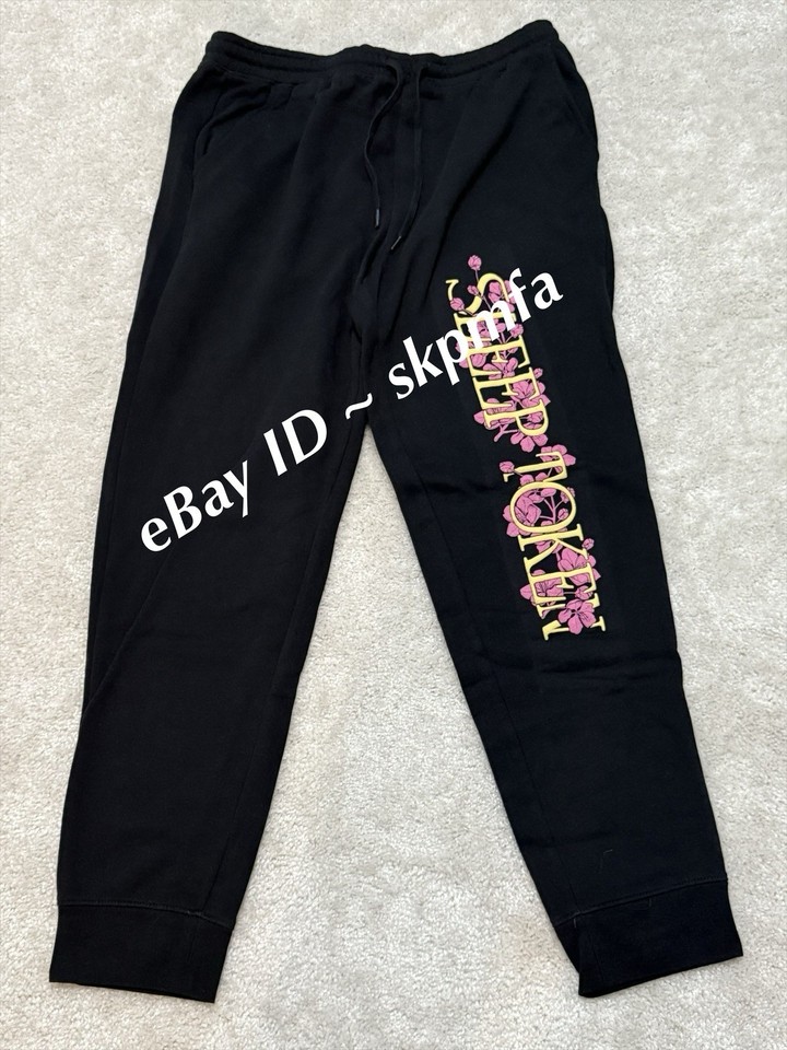 SLEEP TOKEN Sweat Pants EIA Tour 2025 Large 💯 OFFICIAL MERCH OBTAIN 🌺 L ...