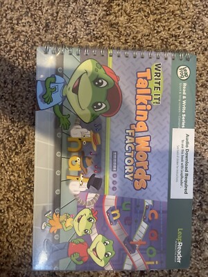 LeapFrog LeapReader Writing Workbook: Write it! Talking Words Factory ...