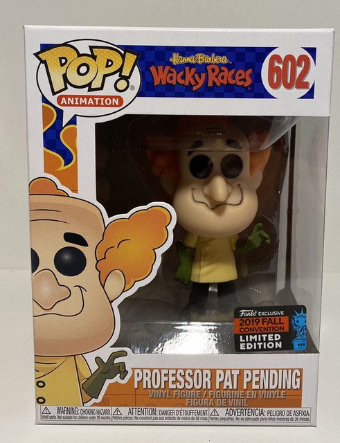Animation Funko Pop Professor Pat Pending Wacky Races Hanna Barbera ...