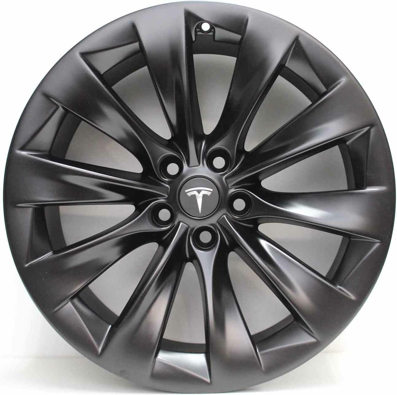 20 inch Genuine TESLA MODEL X 2018 MODEL ALLOY WHEELS IN CUSTOM BLACK ...