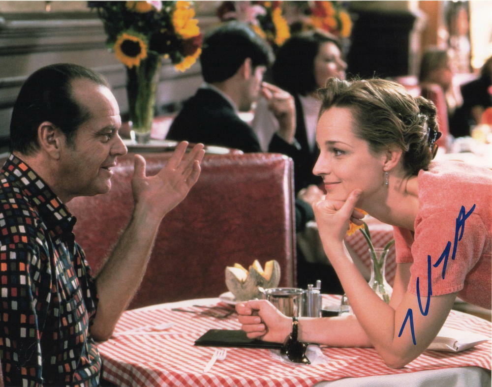 HELEN HUNT SIGNED AUTOGRAPH 11x14 PHOTO - JACK NICHOLSON, AS GOOD AS IT ...