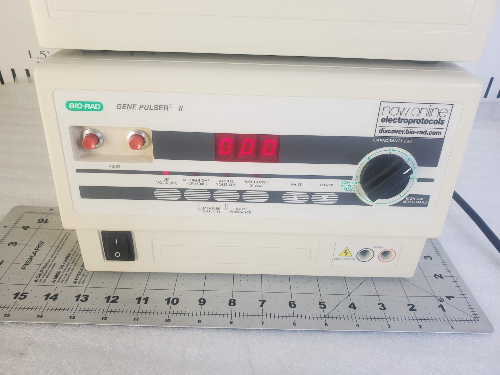 BIO-RAD Gene Pulser II w/ Capacitance Extender & Pulse Controller | eBay