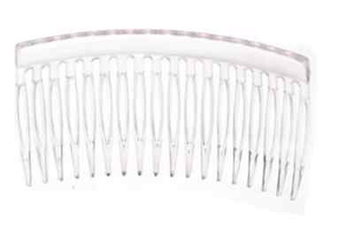 Clear Plain Hair Combs Slides Side Combs Sidecomb - Available in 2, 5 ...