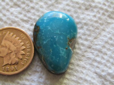 Tyrone Turquoise Cabochon 21 carat New Mexico American Cab | eBay