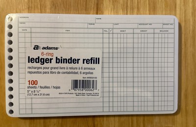 Binders & Supplies - Ledger Binder