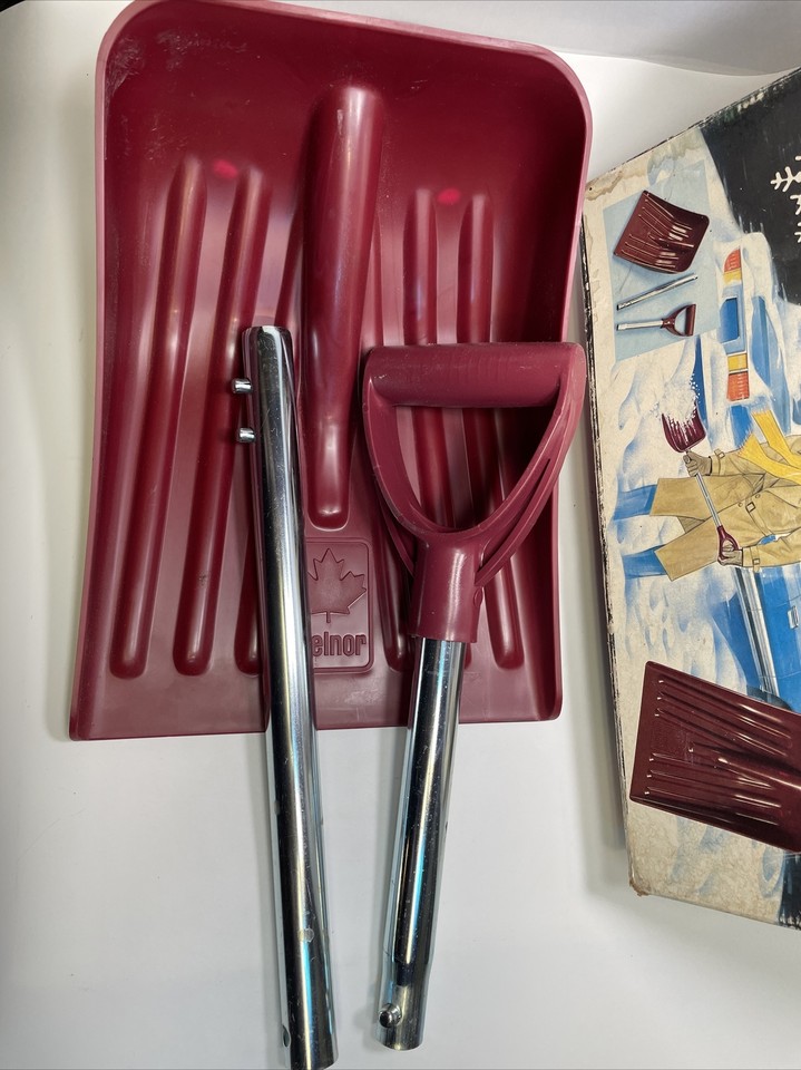 Vintage MELNOR SNAP SHOVEL COLLAPSIBLE PORTABLE SNOW SHOVEL W BOX | eBay