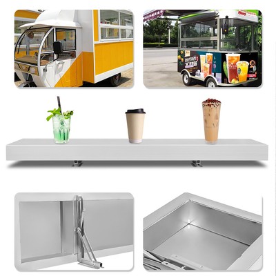 4 Feet Shelf for Concession Window Tabletop Heavy Duty Food Truck ...