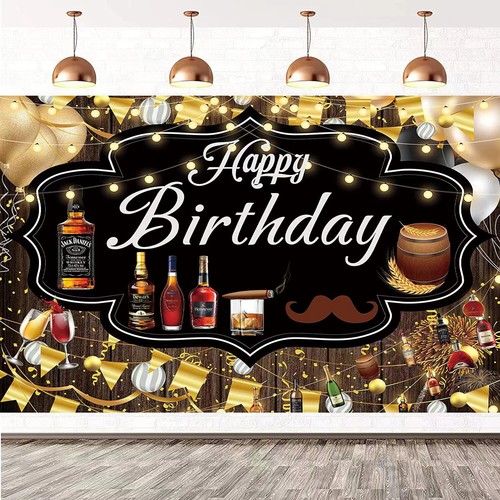 Beer Board Happy Birthdays Background Backdrops Banner Party Studio ...