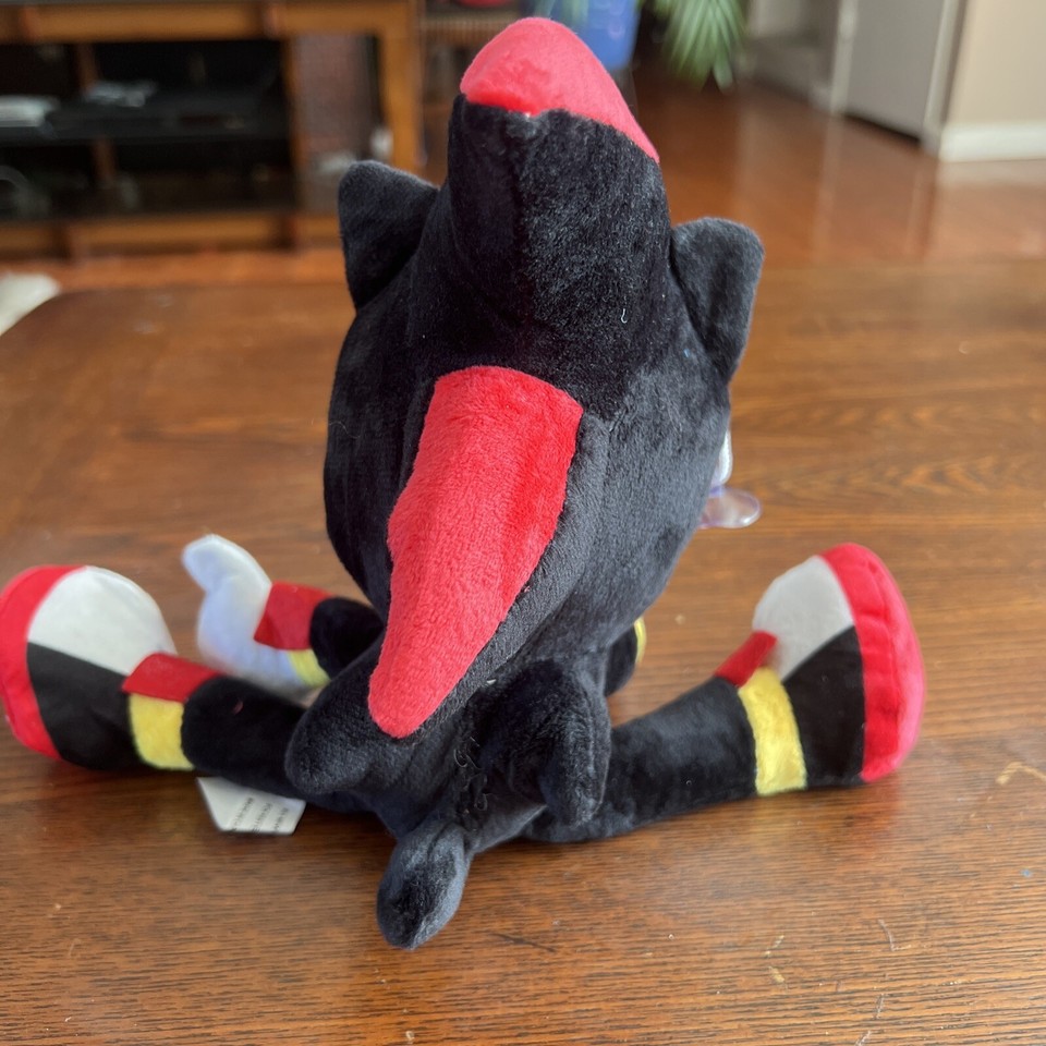 Sonic the Hedgehog Plush Toy Car Window Toy New! Fast Shipping! Black ...