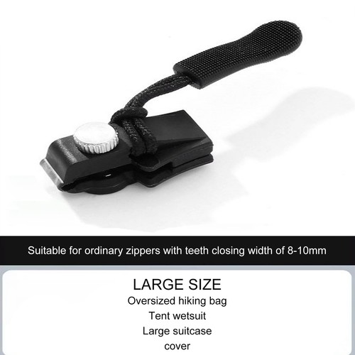 5Pcs Instant Zipper Universal Instant Fix Zipper Repair Kit Replacement ...