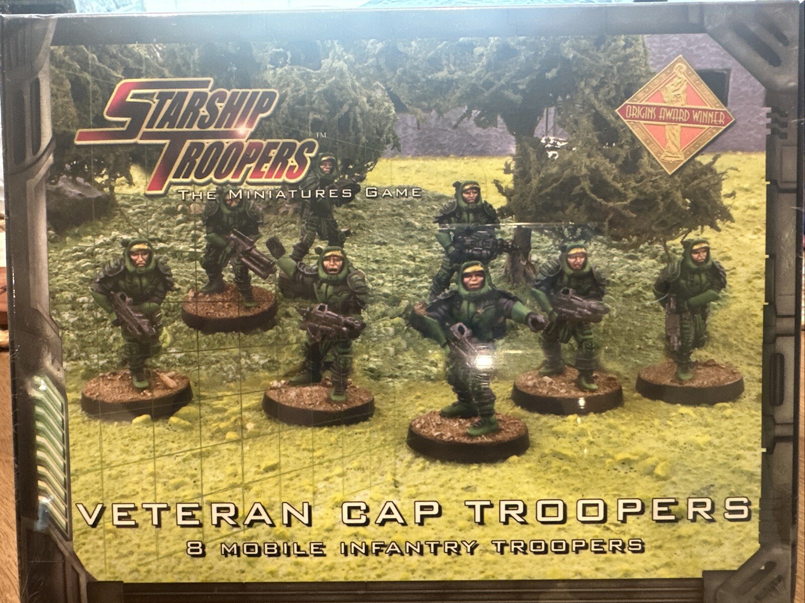 Mongoose Starship Troopers Mobile Infantry Veteran Cap Troopers- NIB | eBay