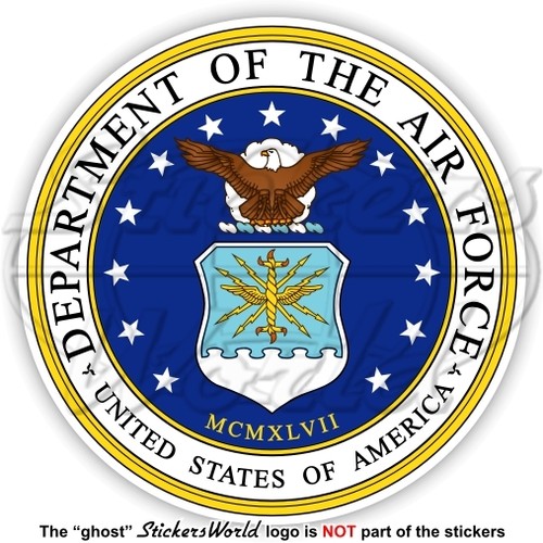 US DEPARTMENT of the AIR FORCE DAF Seal USAF American Stickers ...