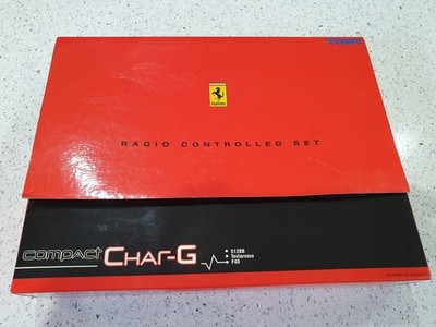Super Rare - Tomy Super Bit Char-G- Mini RC Car - Ferrari Set | eBay UK