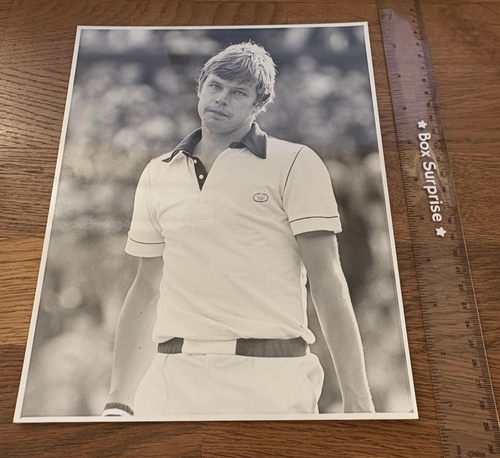 An original vintage TV Times publicity print of Buster Mottram (Tennis ...