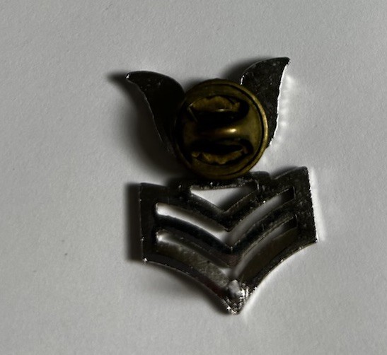 U.S Navy E-6 Petty Officer First Class Insignia Pin Silver Official Hat ...