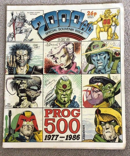 2000AD - Prog 500 Special Souvenir Issue | eBay