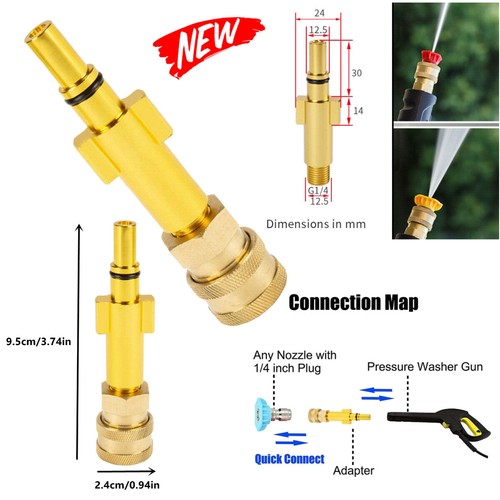 For TITAN TTB2200PRW TTB2700PRW Jetwash Gun to Quick Release Conversion ...