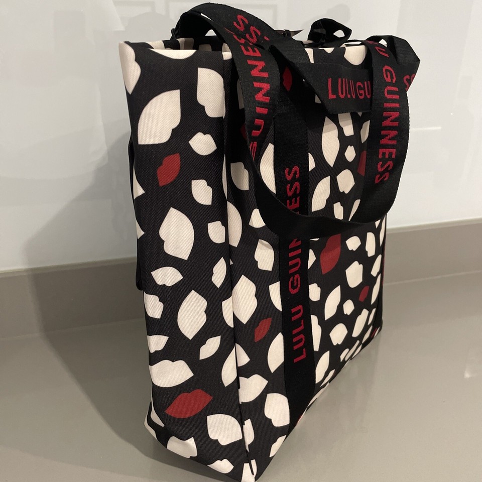 John Lewis , Waitrose Lulu Guinness Flurry Tote Bag 💋 Brand New Ready ...