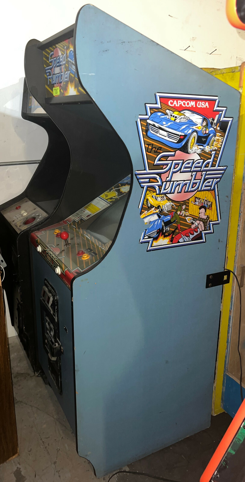SPEED RUMBLER ARCADE MACHINE by CAPCOM (Excellent Condition) *RARE* | eBay