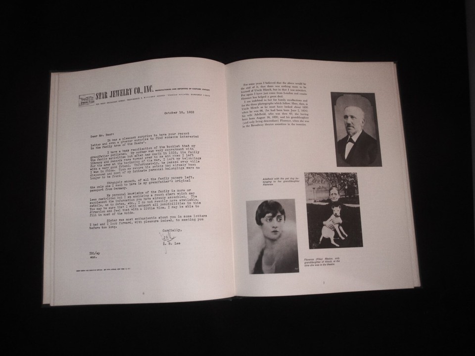 Baer-Loewenstein Genealogy History Family Photos Large Family Tree ...