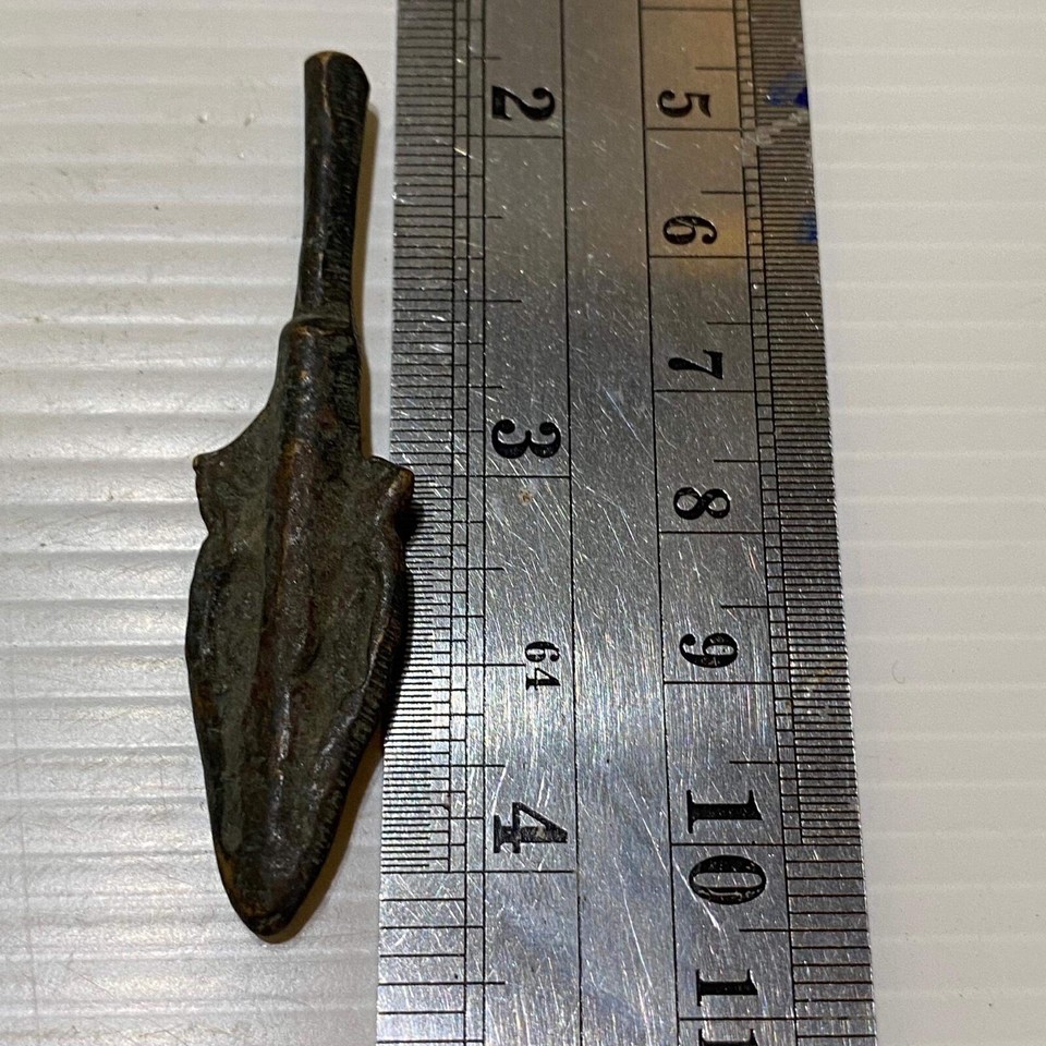 ANCIENT ROMAN LONGSHOT BRONZE ARROWHEAD IMPERIAL ARTEFACT WAR RELIC | eBay