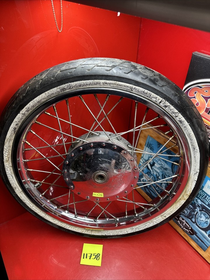 Harley 21” Ironhead Superglide Hamburger Drum Brake Vintage Chopper ...